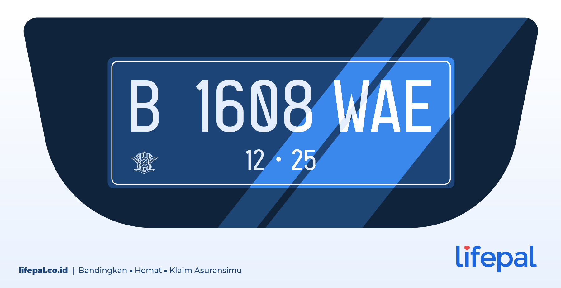 Contoh Plat Nomor yang Dilarang dan Diperbolehkan di Jalan